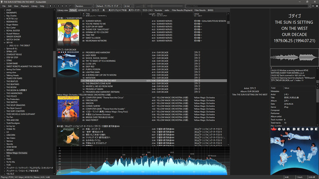 foobar2000 v2.0にEnhanced Spectrum analyzer: 山田日記